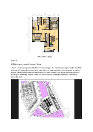 Arc2625 internship report | PDF