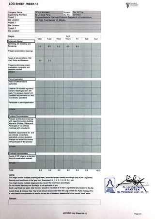 Internship Logsheet file | PDF
