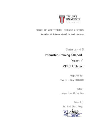 Internship Report File | PDF
