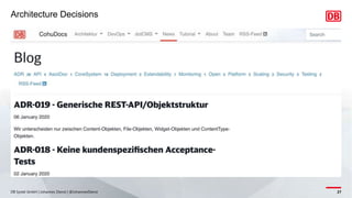 Lessons Learned Using arc42 in a Real DevOps Team | PPTX
