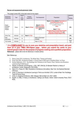 Culture and History I Project Brief | PDF