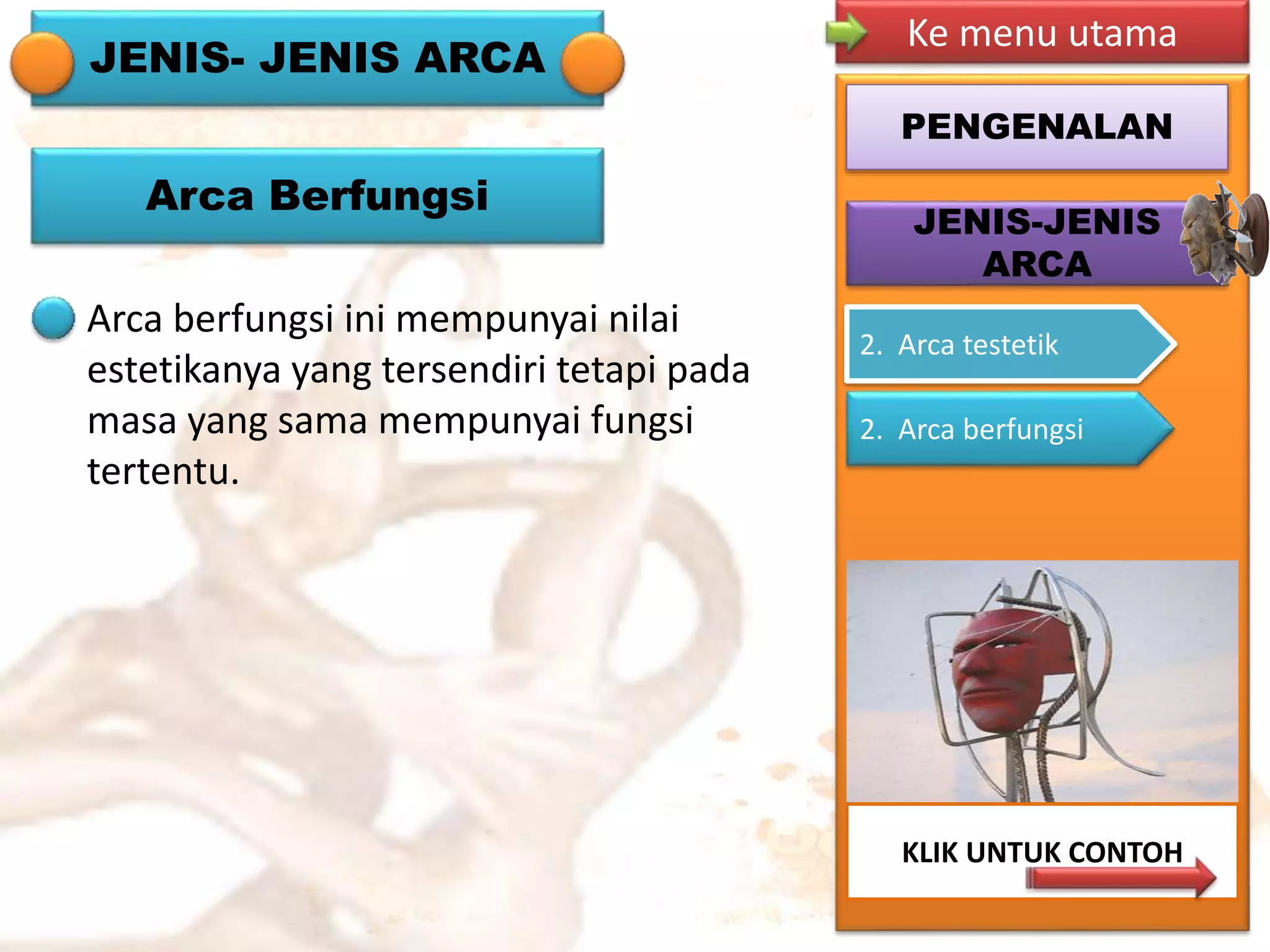Seni Arca | PPSX