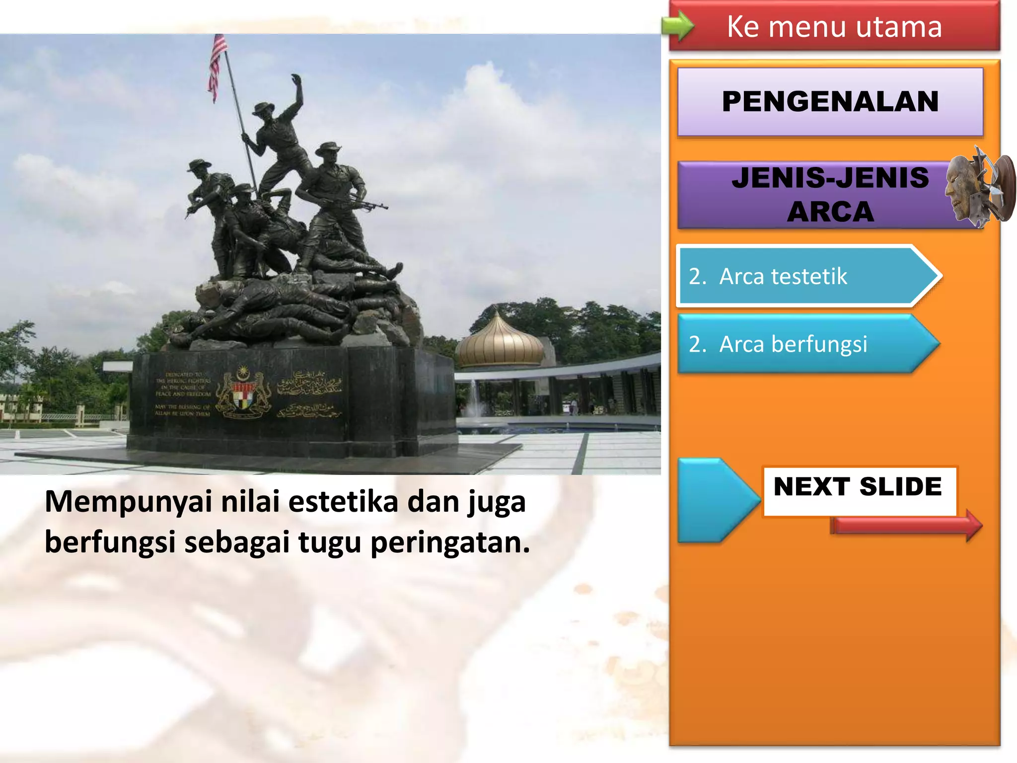 Seni Arca | PPSX