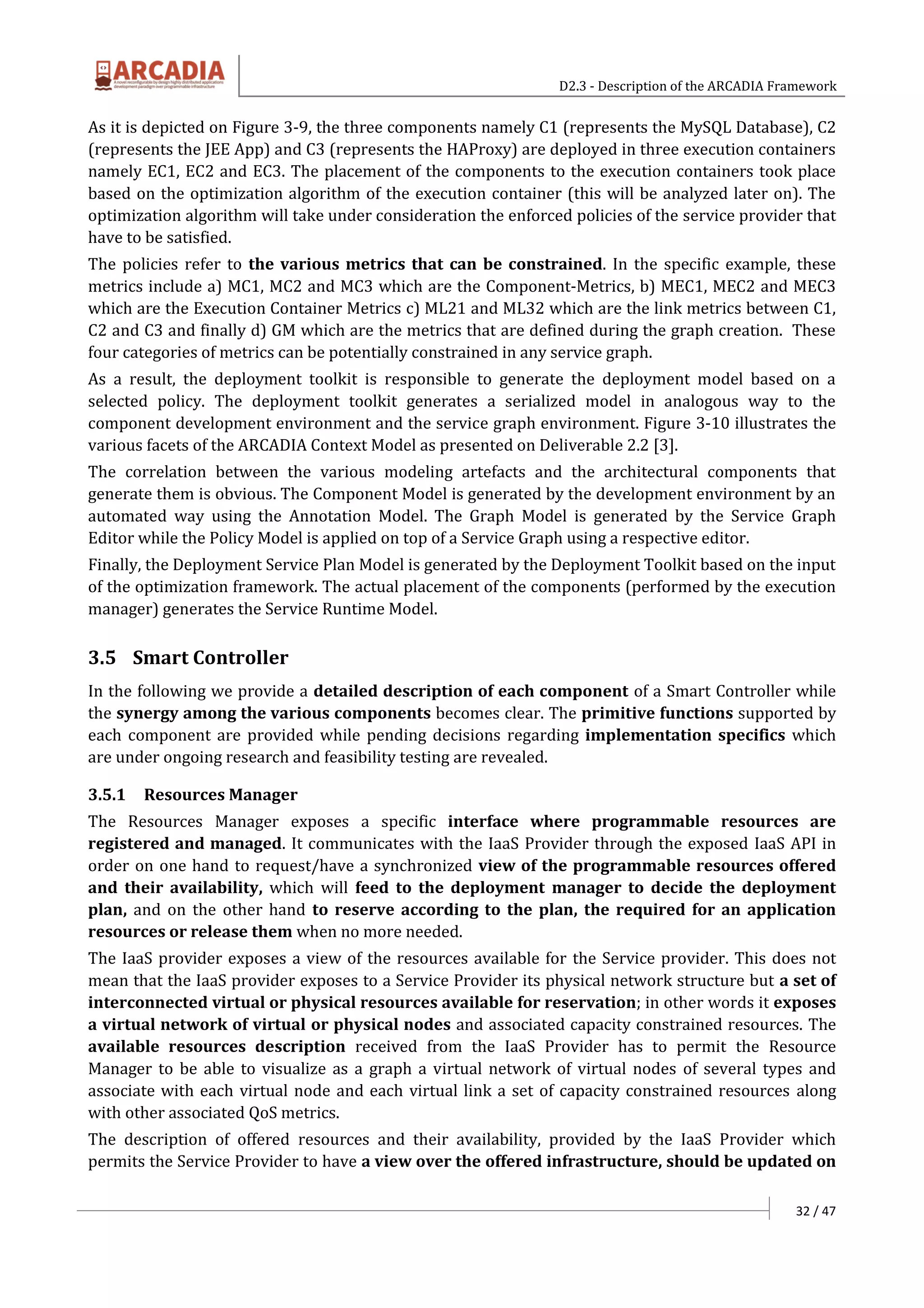 Definition of the ARCADIA project framework | PDF | Computer Software ...