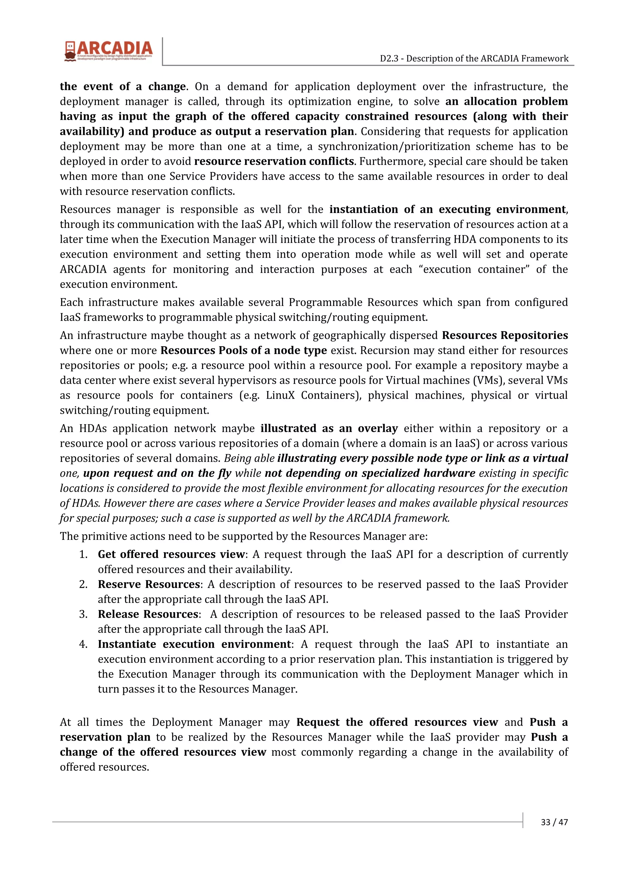 Definition of the ARCADIA project framework | PDF | Computer Software ...