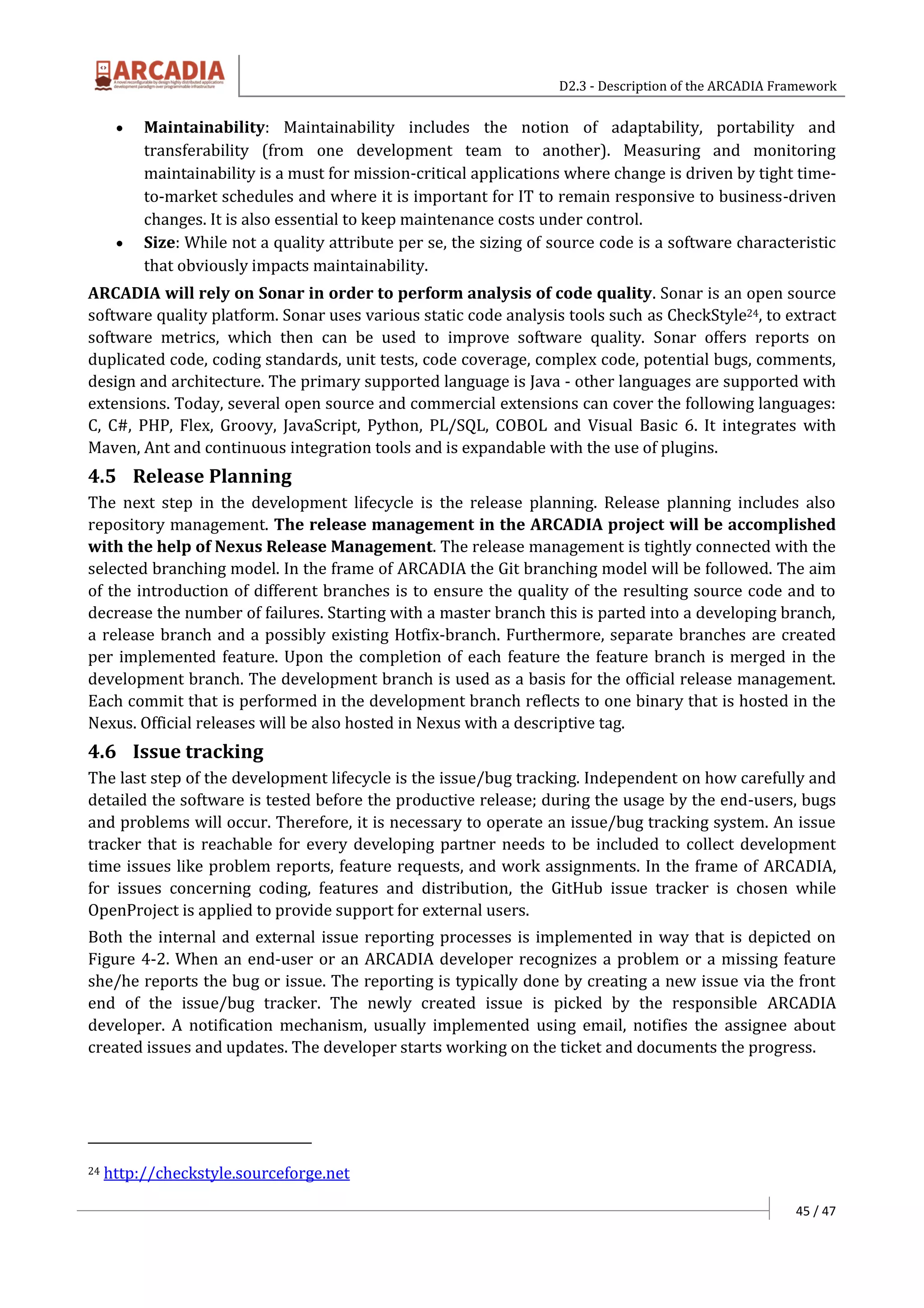 Definition of the ARCADIA project framework | PDF | Computer Software ...