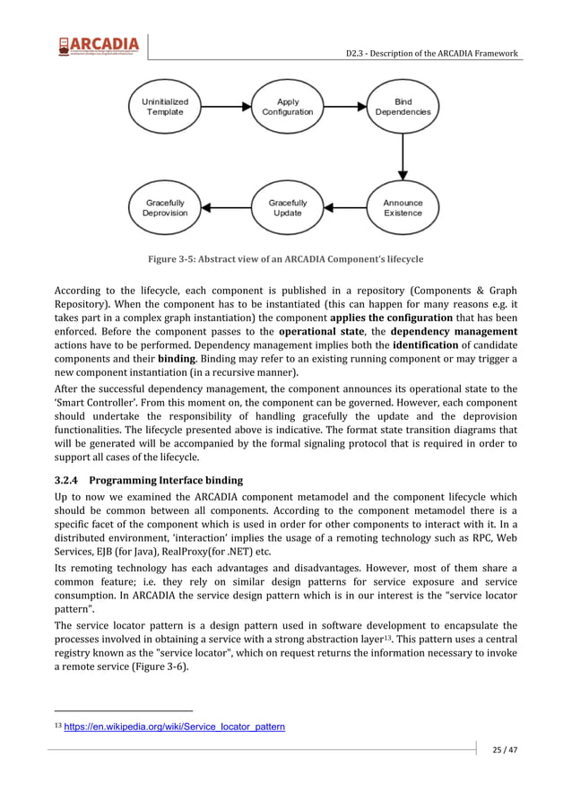 Definition of the ARCADIA project framework | PDF | Computer Software ...