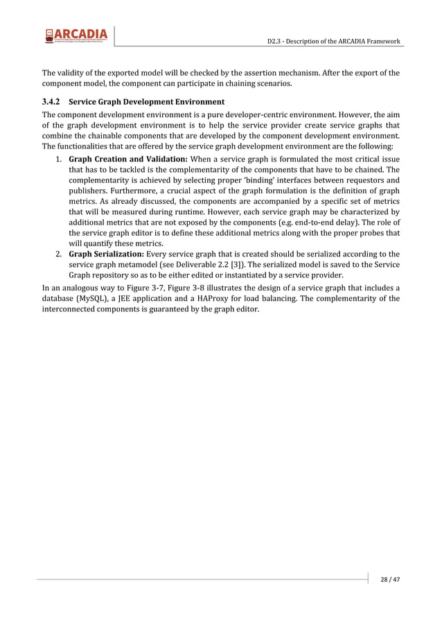 Definition of the ARCADIA project framework | PDF | Computer Software ...