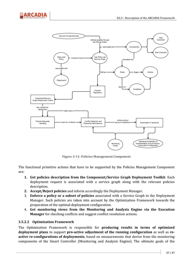 Definition of the ARCADIA project framework | PDF | Computer Software ...