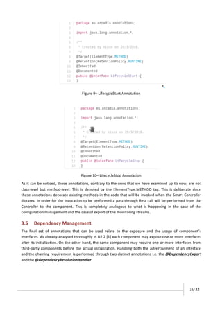 Description of the Supported Metadata Annotations | PDF