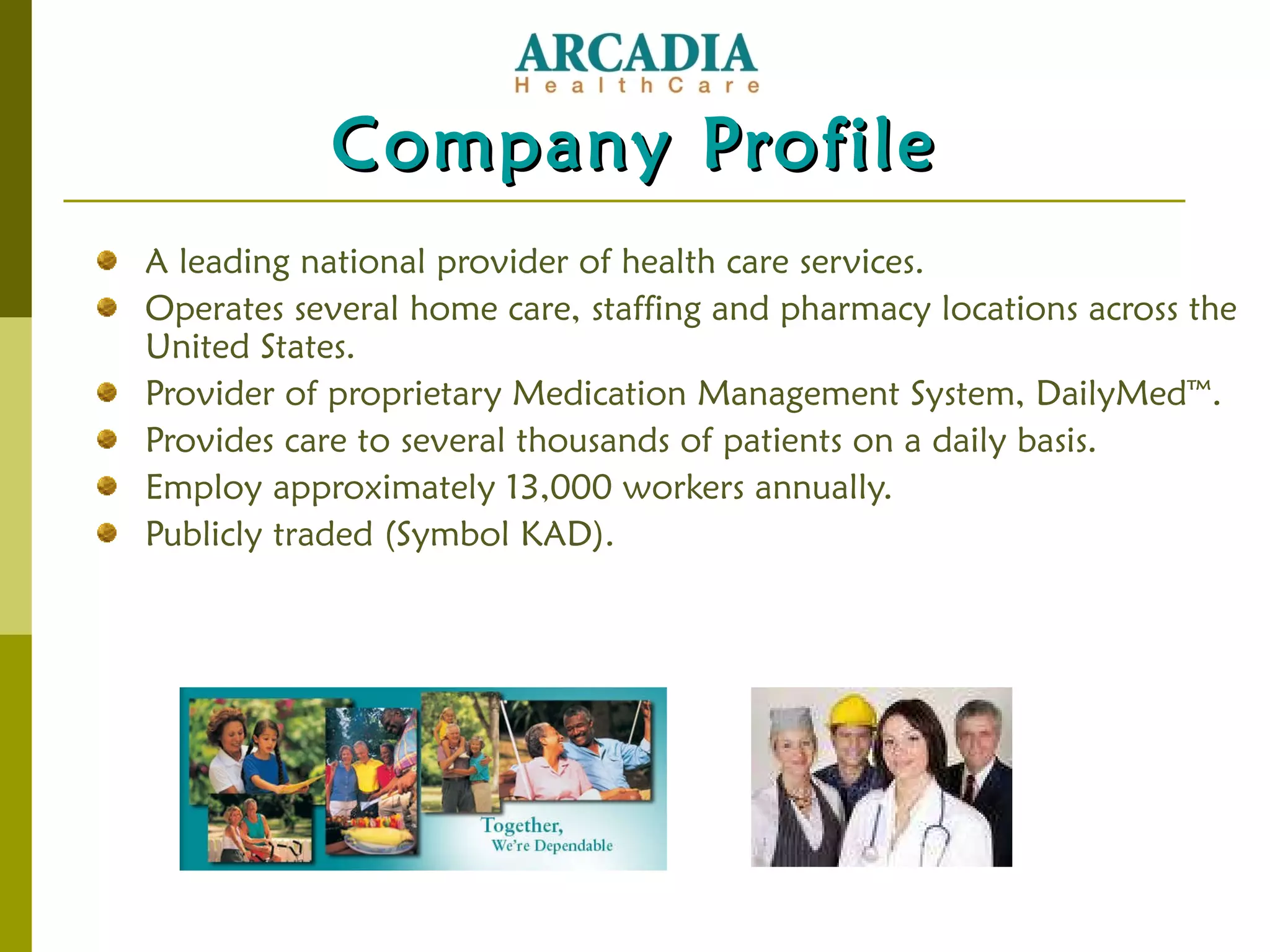 Arcadia Overview Powerpoint | PPT