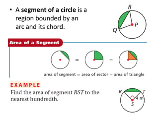 Arc and sector | PPT