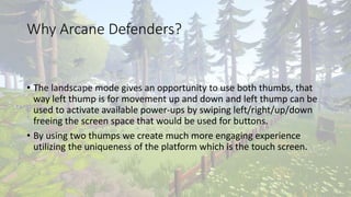 Arcane Defenders | PPTX