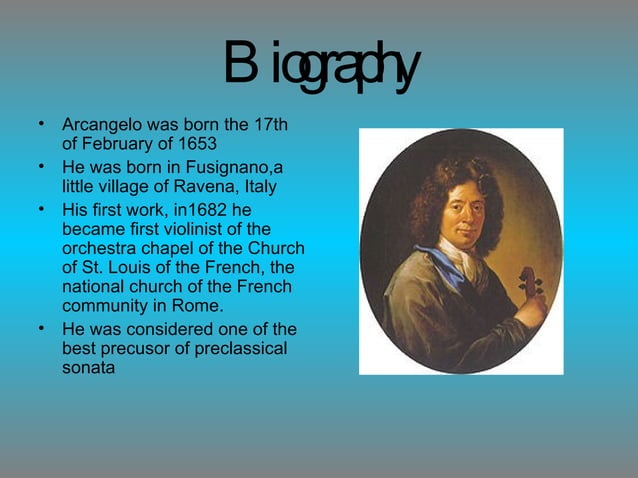 Arcangelo Corelli | PPT
