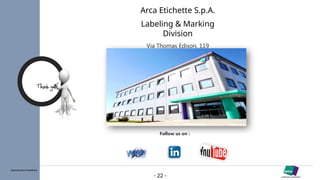 ARCA PRESENTATION EQUIPOS DE ETIQUETADO AUTO | PPTX