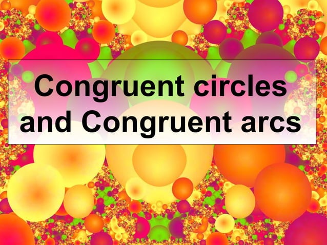 arc central angles.pptx powerpoint presentation | PPTX