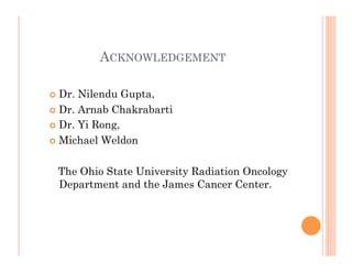 ArcCheck 3D-Diode array evaluation, commissioning, testing for VMAT QA ...