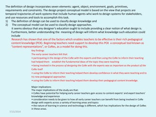 Arc design pedagogy | PPTX
