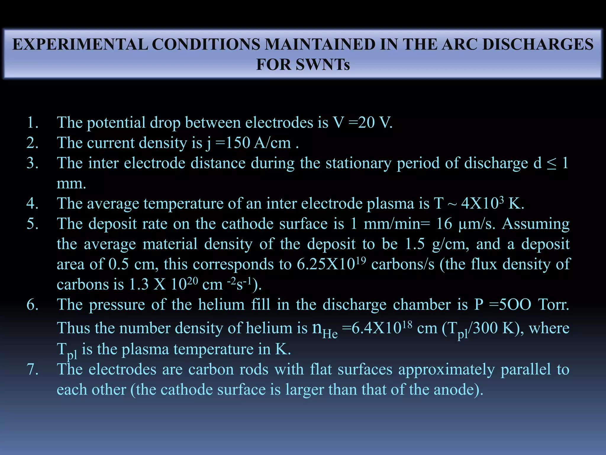 Arc discharge method | PPTX