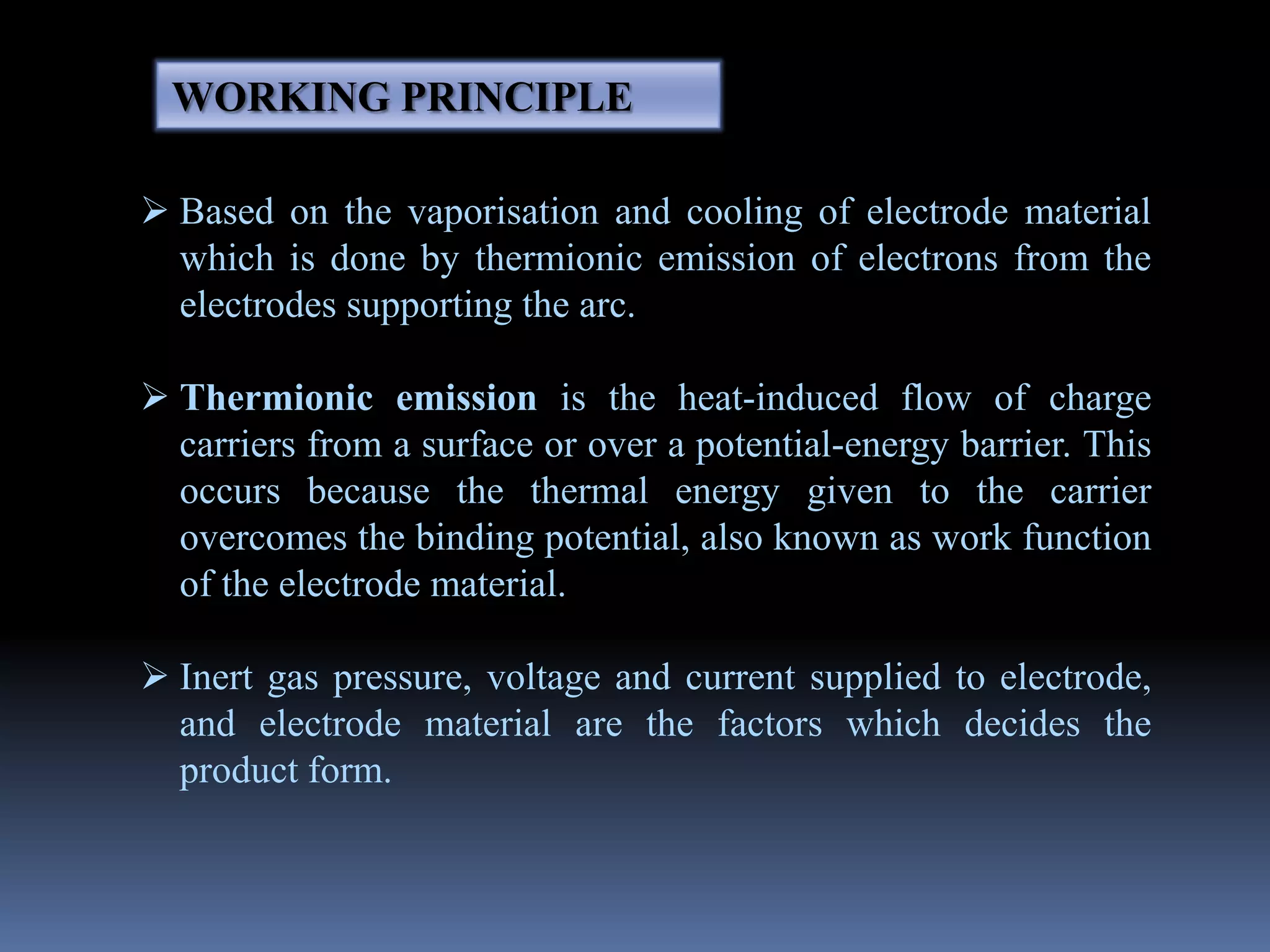 Arc discharge method | PPTX | Chemistry | Science