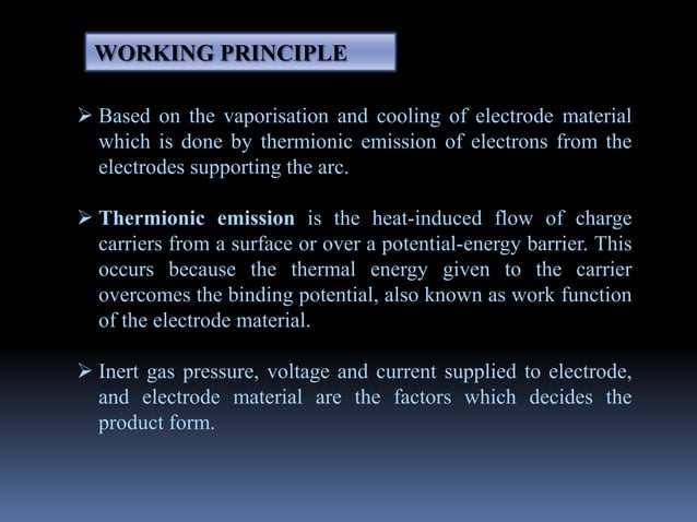 Arc discharge method | PPTX | Chemistry | Science