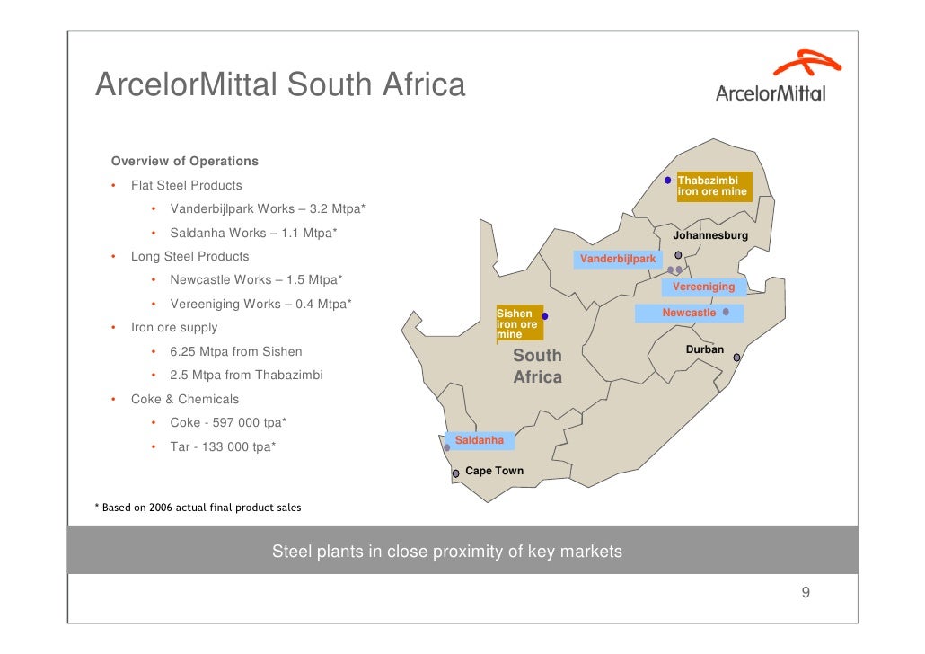 Arcelor Mittal, South Africa, Investor Presentation, Paris Sept2007 R…