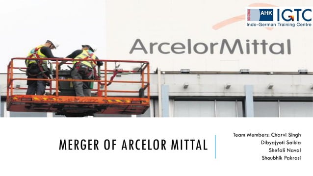 Arcelor Mittal : Merger by Absorption | PDF