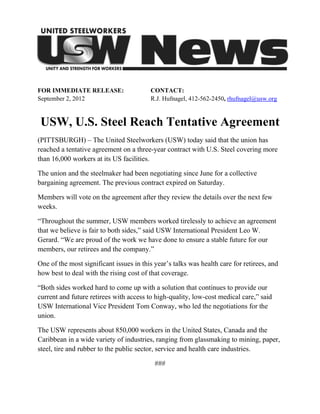 Arcelor release | PDF