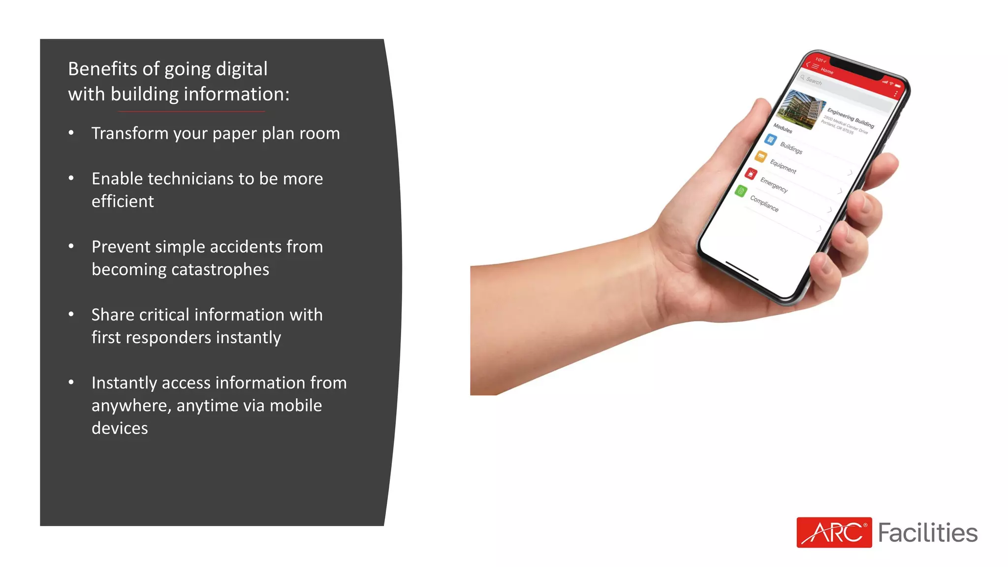 Gain instant access to building information with ARC Facilities | PPT