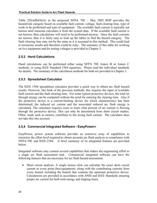 Arc flash practical solution guide to arc flash hazards-1 | PDF
