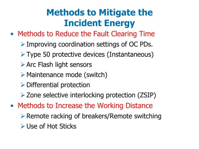 ETAP - Arcflash analysis & mitigation methods | PDF | Science
