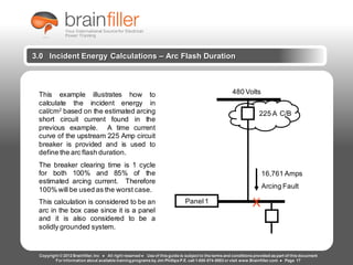 Arc flash calculation guide jim phillips | PDF