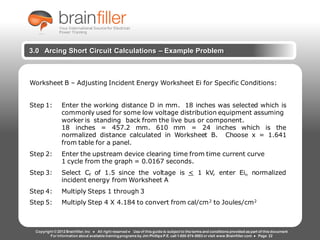 Arc flash calculation guide jim phillips | PDF