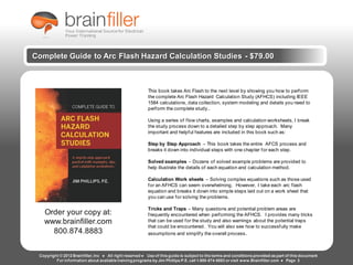 Arc flash calculation guide jim phillips | PDF