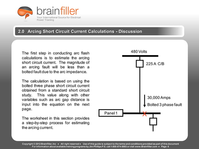 Arc flash calculation guide jim phillips | PDF