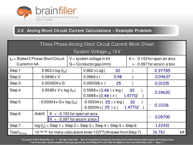 Arc flash calculation guide jim phillips
