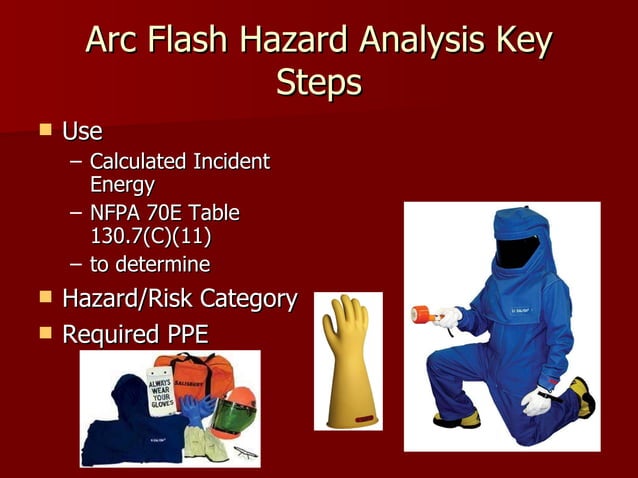 Arc Flash Calculations What Does It All Mean | PPT