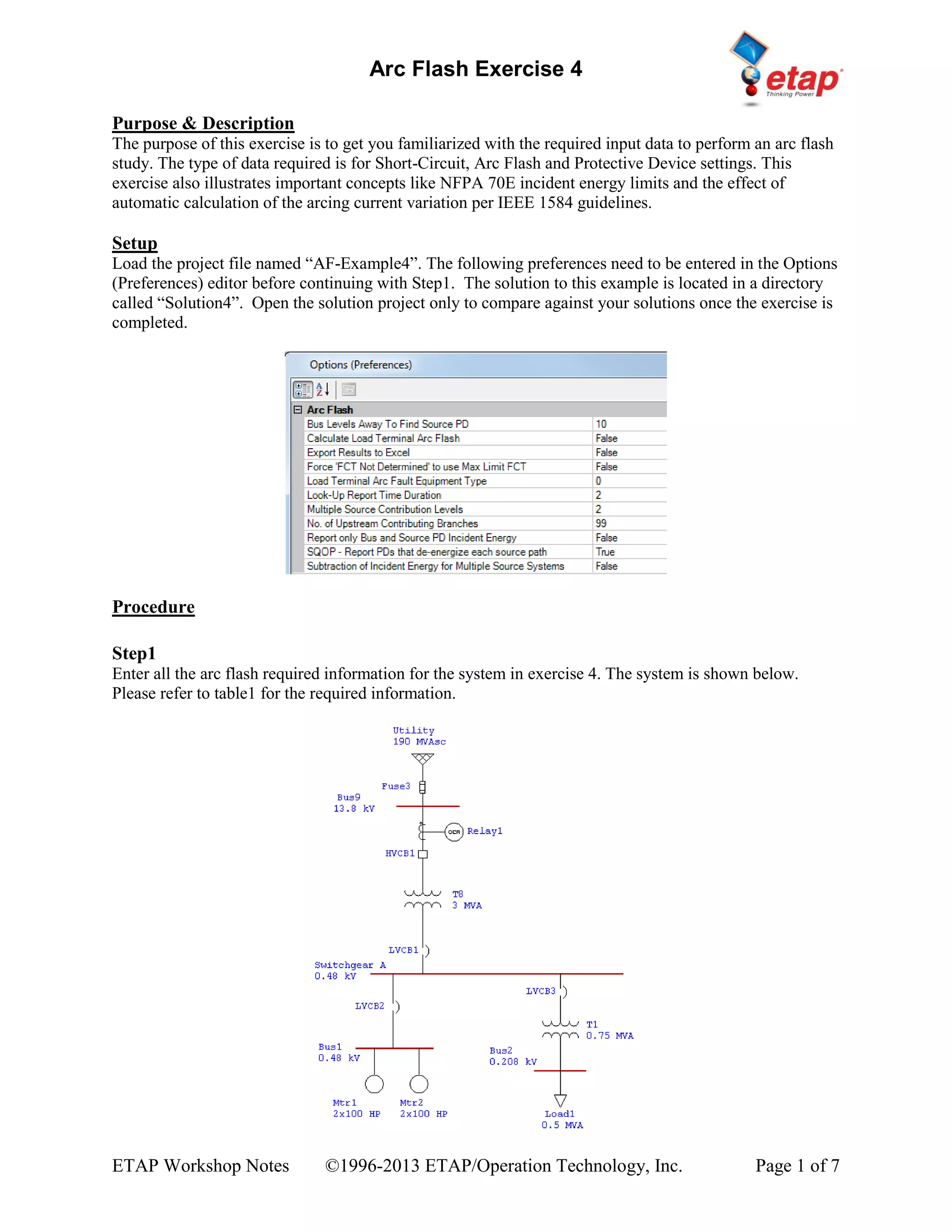 Arc flash example4 | PDF | Technology & Computing