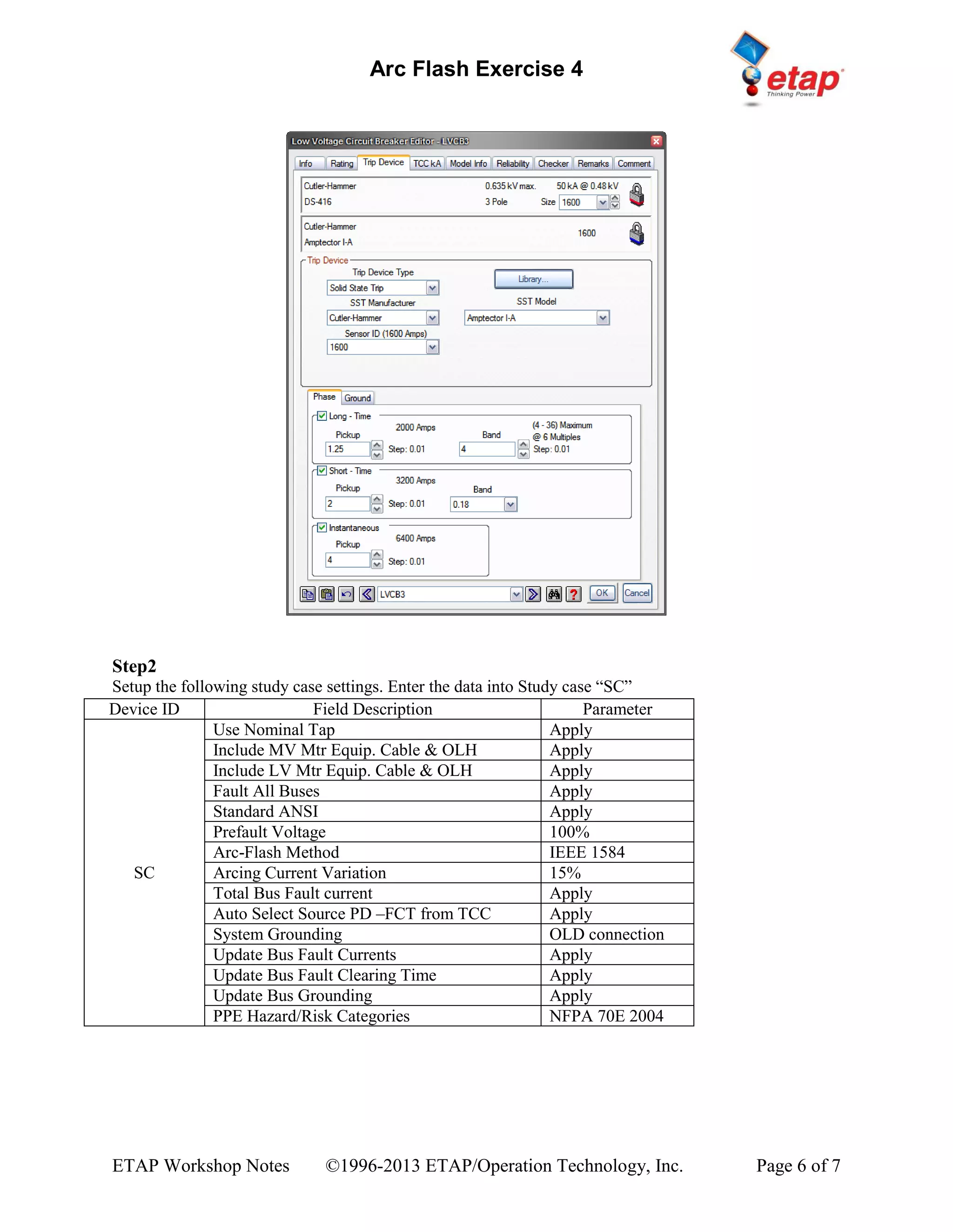Arc flash example4 | PDF