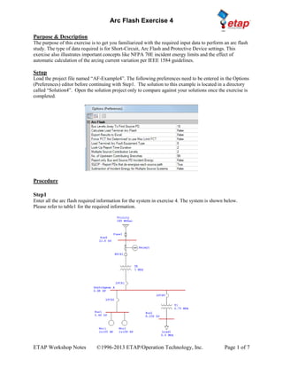 Arc flash example4 | PDF | Technology & Computing