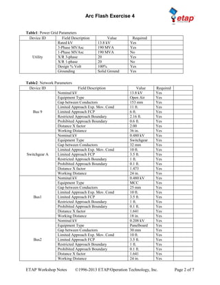 Arc flash example4 | PDF | Technology & Computing