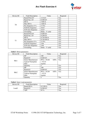 Arc flash example4 | PDF | Technology & Computing