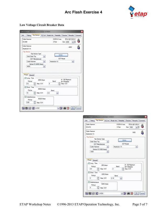 Arc flash example4 | PDF | Technology & Computing