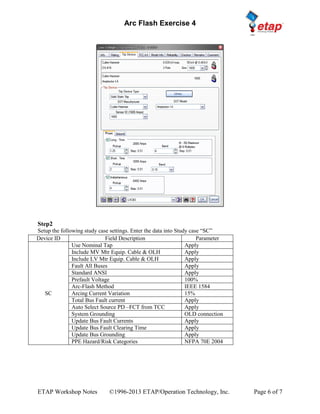 Arc flash example4 | PDF | Technology & Computing