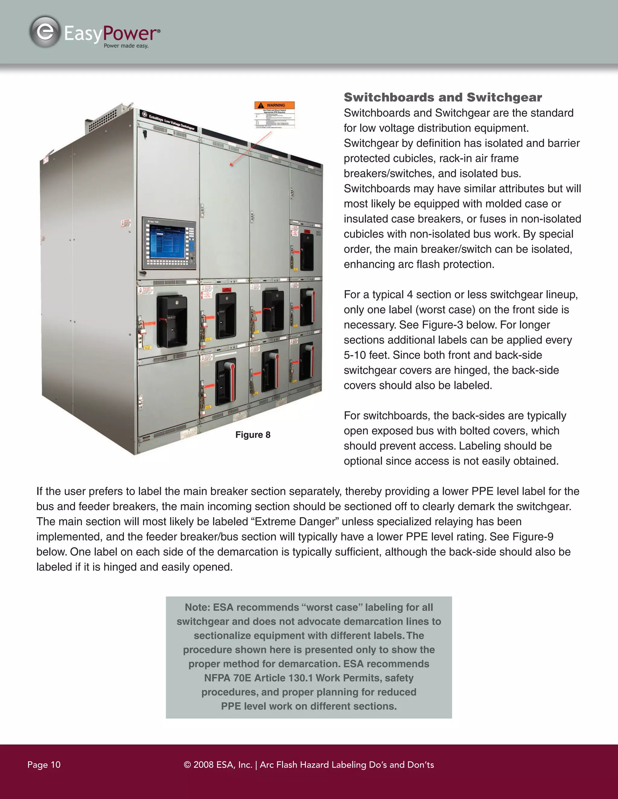 Arc flash hazard labeling do's and don'ts | PDF
