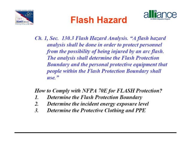 Arc Flash Presentation | PPTX