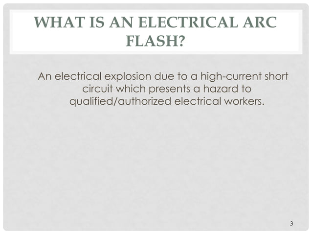 Arc flash safety | PDF