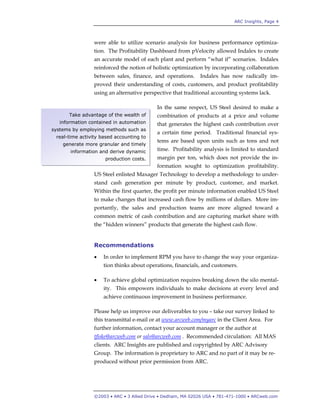 ARC Forum Highlights RPM as an Enabler to Optimized Business ...