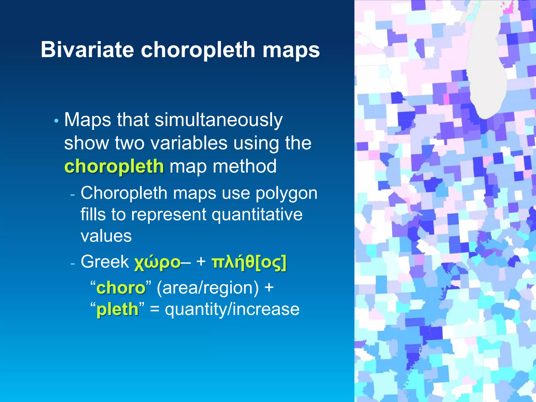 ArcGIS Bivariate Mapping Tools | PPTX