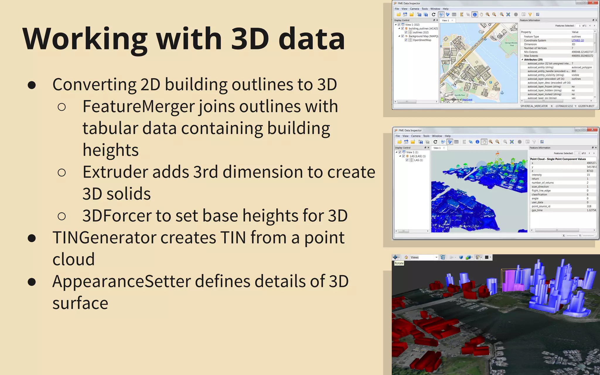 ArcGIS Data Interoperability: Tips for LiDAR, 3D, and BIM | PDF